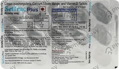 Buy Setfrac Plus Strip Of 15 Tablets Online & Save Up to 24% at PharmEasy