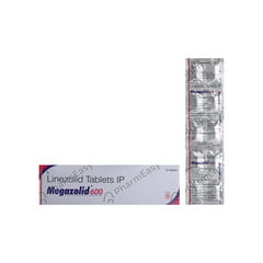 Megazolid 600 MG Tablet (10) - Uses, Side Effects, Dosage, Composition ...