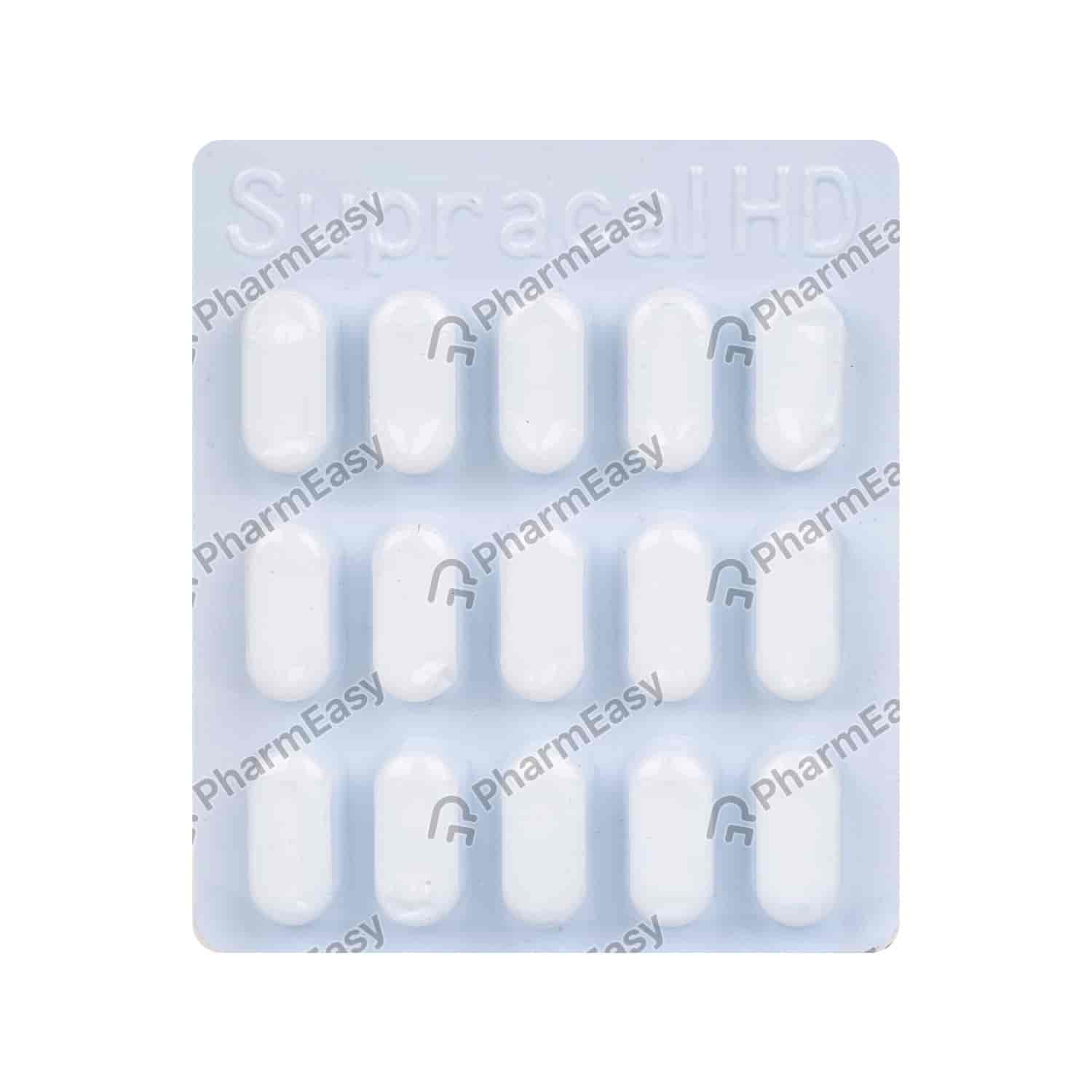 Buy Supracal Hd Strip Of 15 Tablets Online at Flat 18% OFF* | PharmEasy