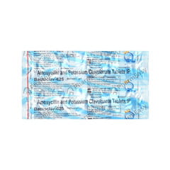 Bactoclav 625mg Strip Of 10 Tablets - Uses, Side Effects, Dosage ...