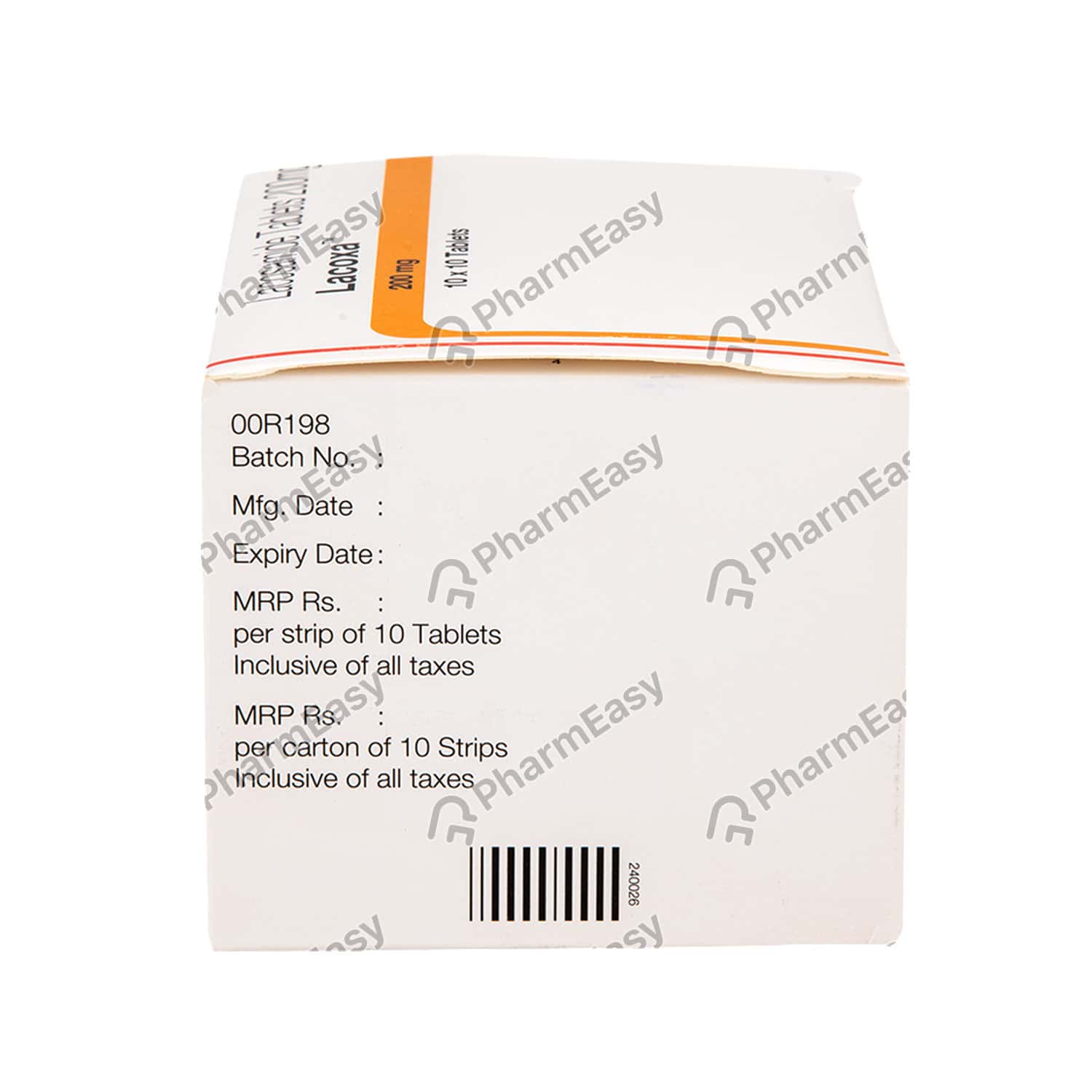 Buy Lacoxa 200 MG Tablet (10) Online at Flat 18% OFF* | PharmEasy
