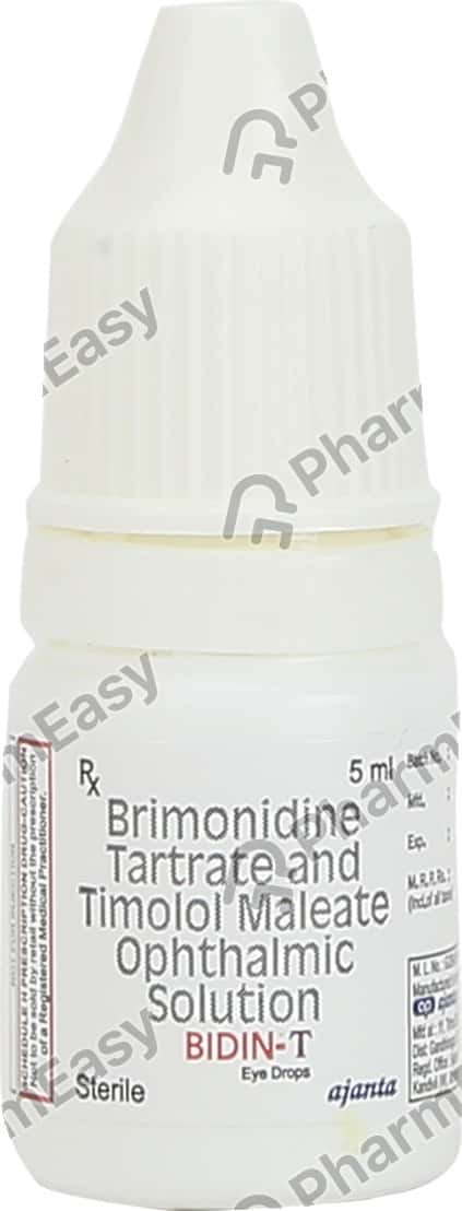 Bidin T Eye Drops: Uses, Side Effects, Price & Dosage | PharmEasy