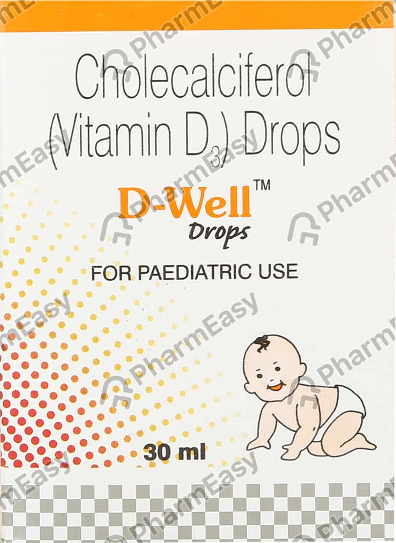 D Well 400 IU/ML Oral Drop (30): Uses, Side Effects, Price & Dosage ...