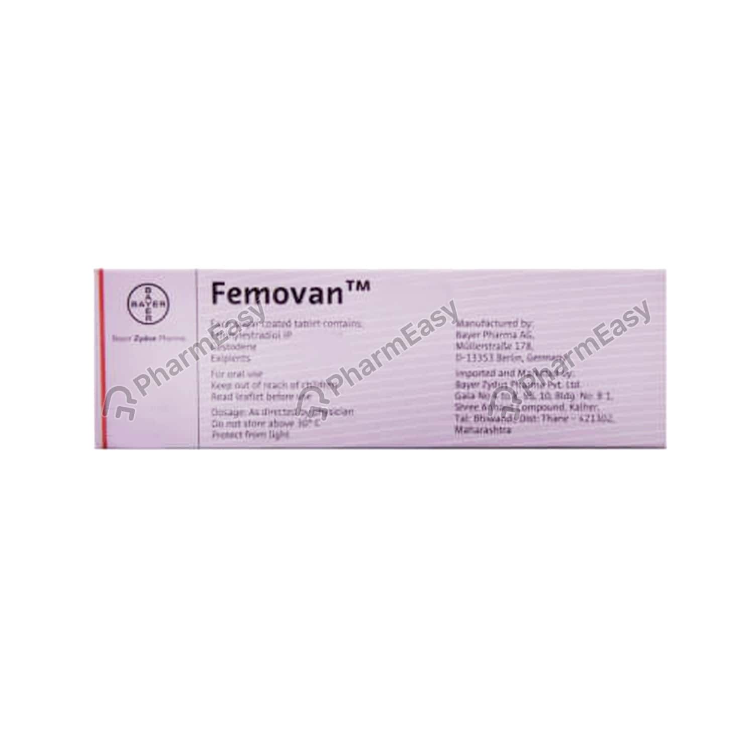 Buy Femovan Tablet Online at Flat 18% OFF* | PharmEasy