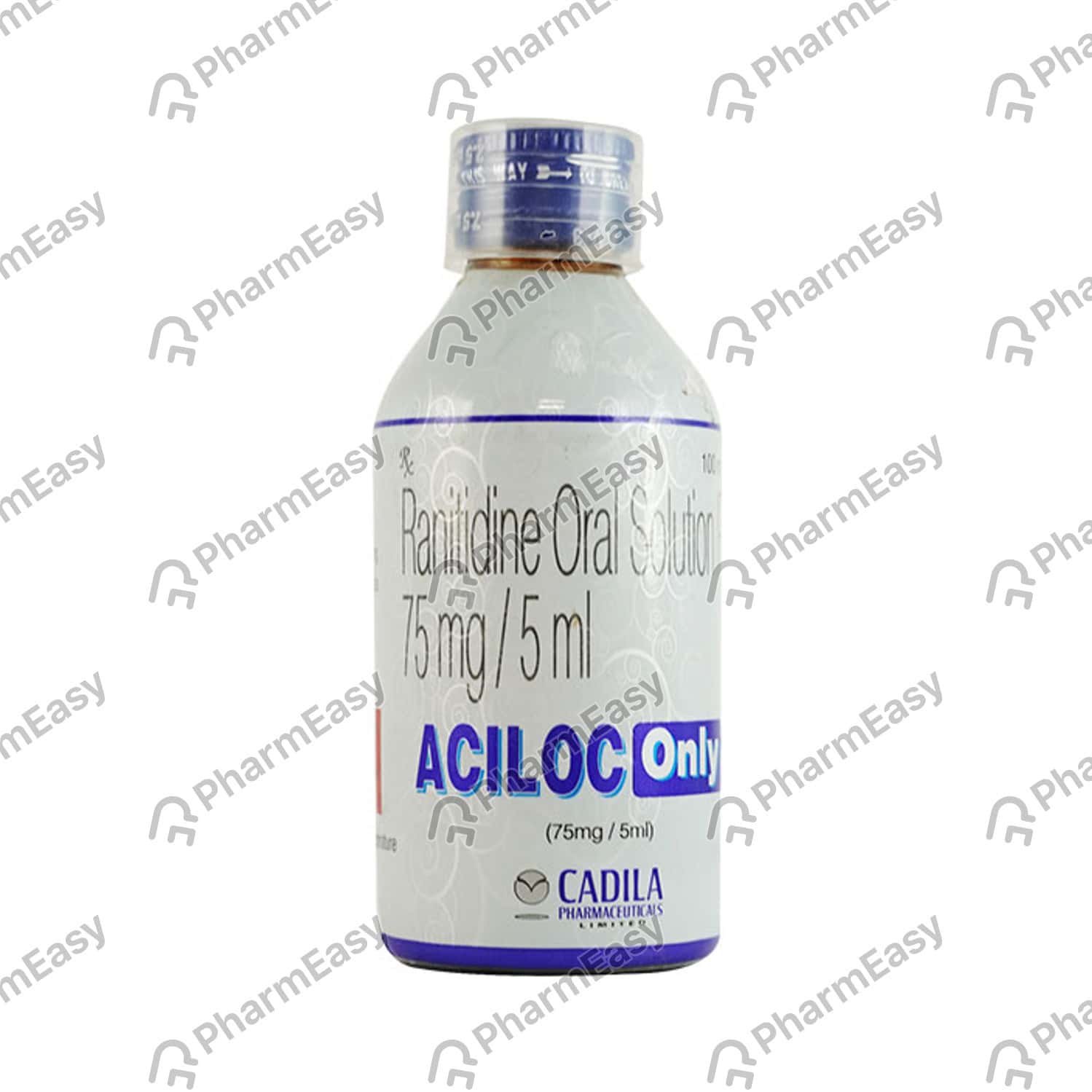 Aciloc Only 75 MG/5ML Oral Solution (100): Uses, Side Effects, Price ...