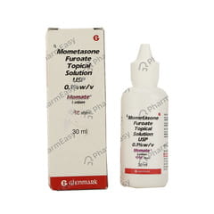 Momate 0.1 % Lotion (30) - Uses, Side Effects, Dosage, Composition ...