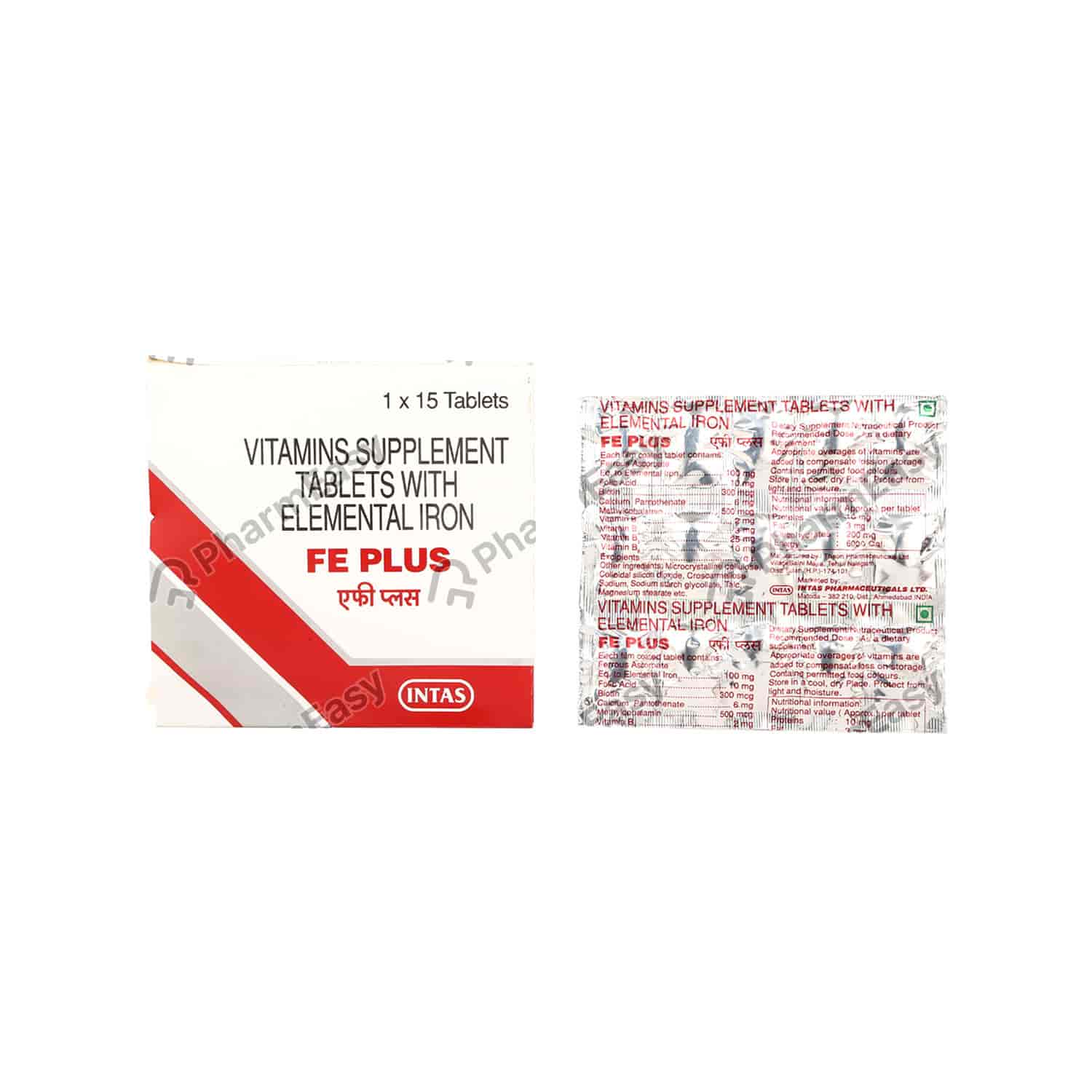 Buy Fe Plus Strip Of 15 Tablets Online at Flat 18% OFF* | PharmEasy