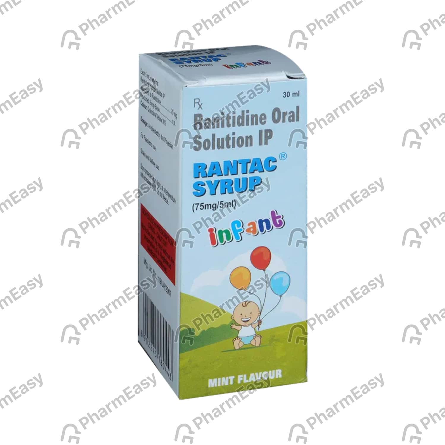 Rantac 75 MG Syrup (30): Uses, Side Effects, Price & Dosage | PharmEasy