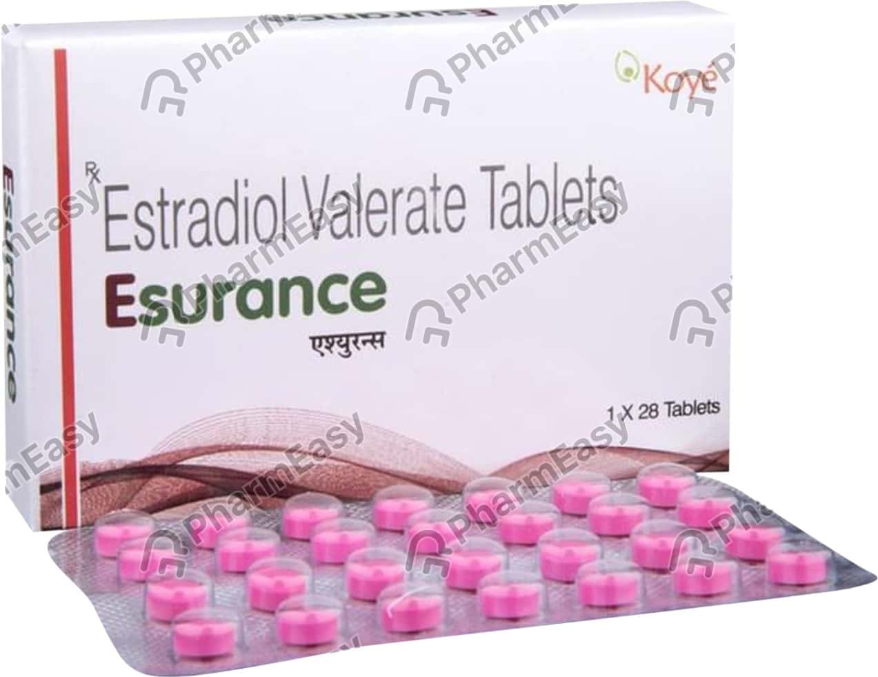 Esurance 2 MG Tablet (28): Uses, Side Effects, Price & Dosage | PharmEasy