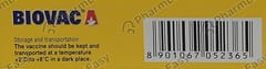 Biovac A Powder For Vaccine (0.5): Uses, Side Effects, Price & Dosage ...
