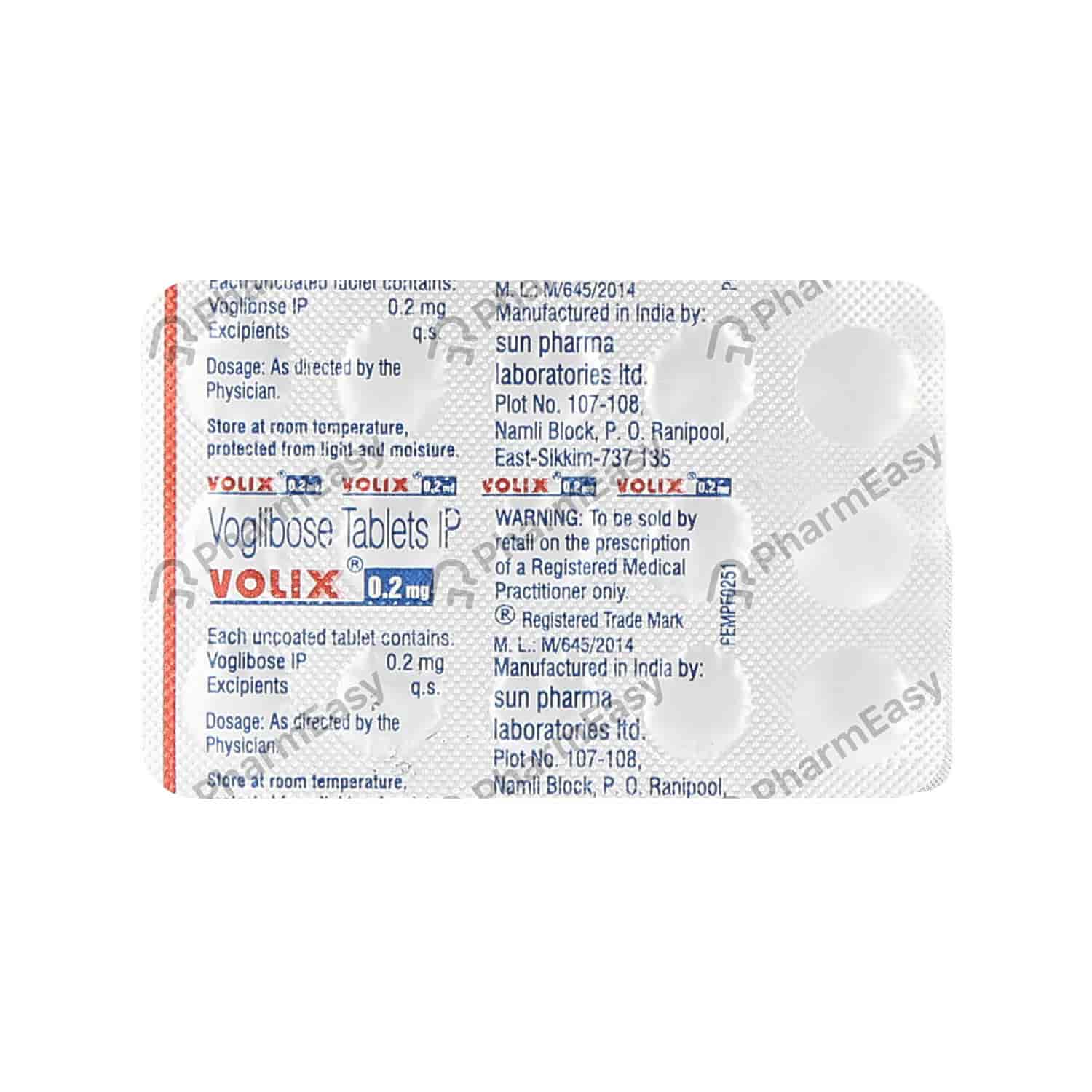 Volix 0.2mg Tab 15`S - Uses, Side Effects, Dosage, Composition & Price ...