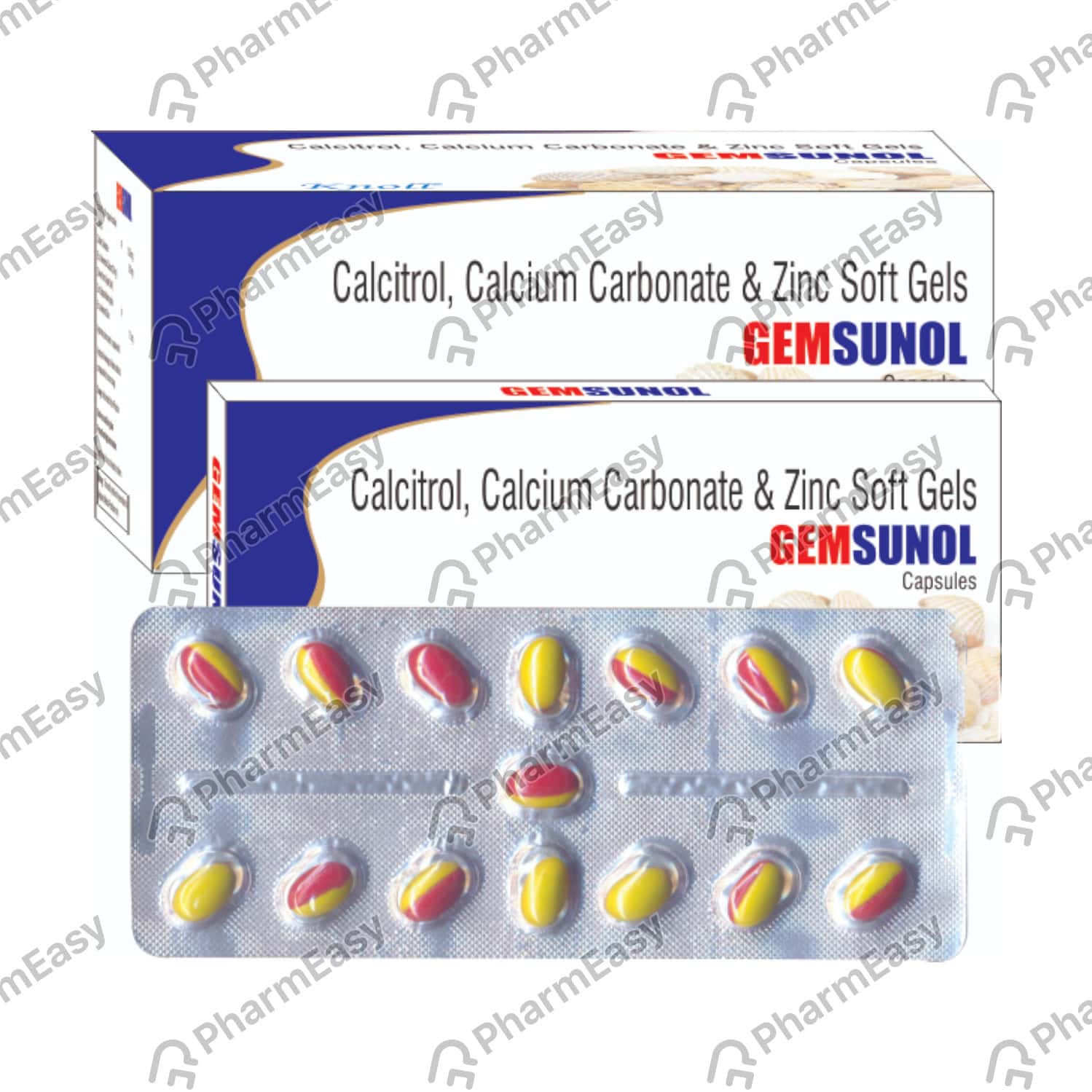Gemsunol Strip Of 15 Capsules: Uses, Side Effects, Price & Dosage ...