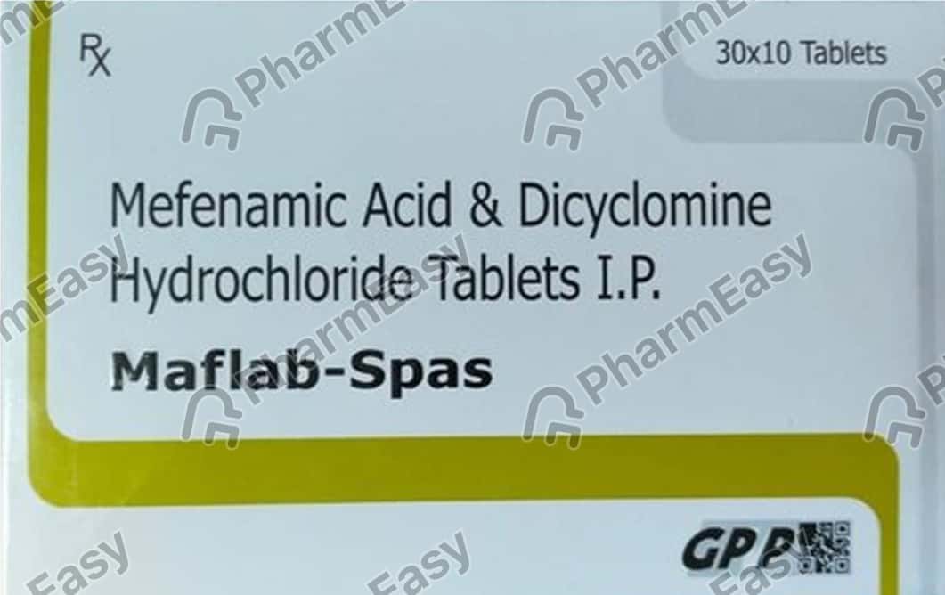 Maflab Spas Tablet: Uses, Side Effects, Price & Dosage | PharmEasy
