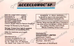 Acceclowoc SP Tablet: Uses, Side-effects, Price, Dosage & More Info ...