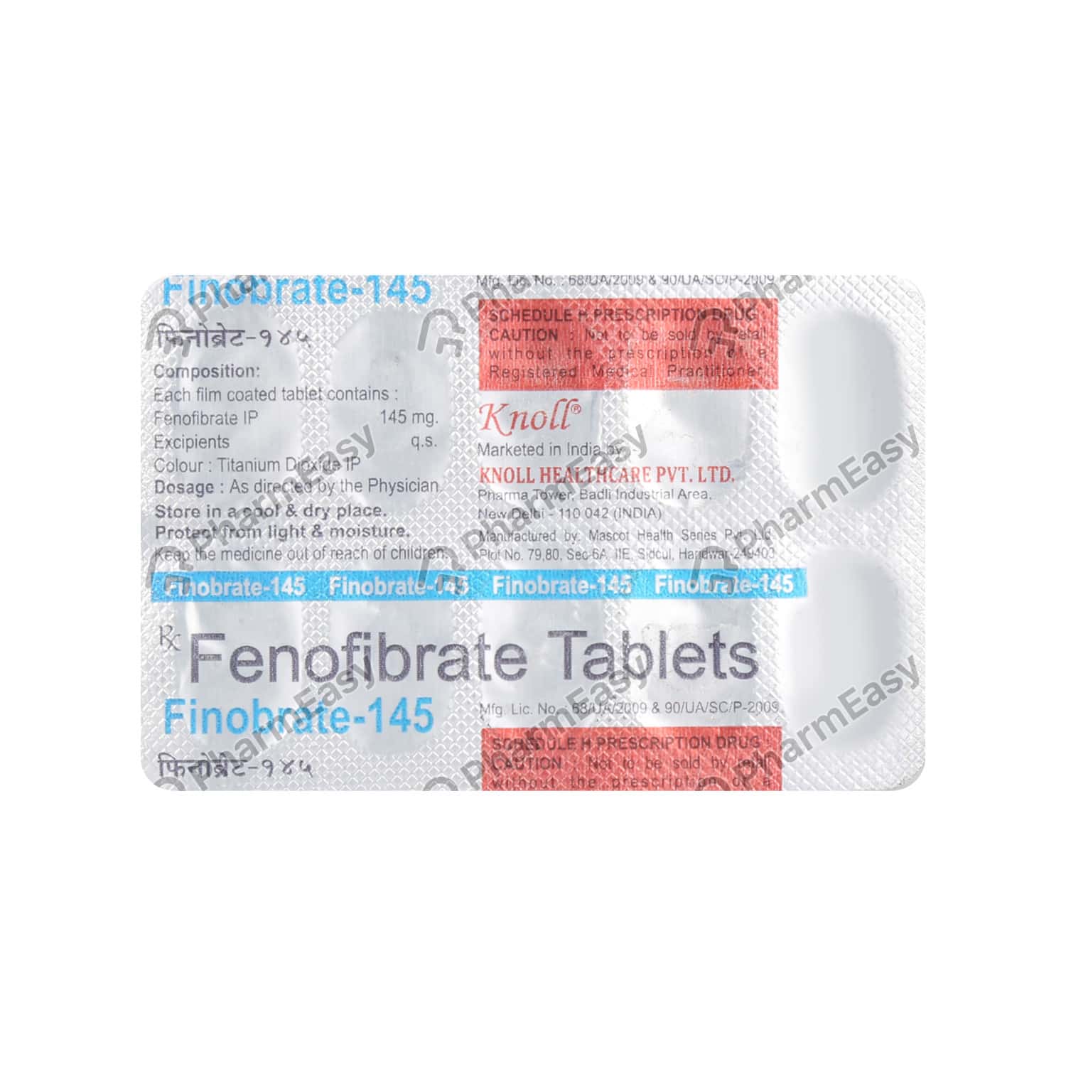 Buy Finobrate 145 MG Tablet (10) Online at Flat 18% OFF* | PharmEasy