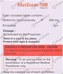 Metform 500 Tablet: Uses, Side Effects, Price, Dosage & More Info ...