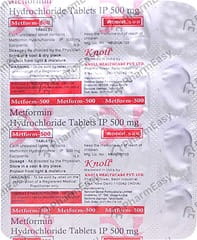 Metform 500 Tablet: Uses, Side Effects, Price, Dosage & More Info ...