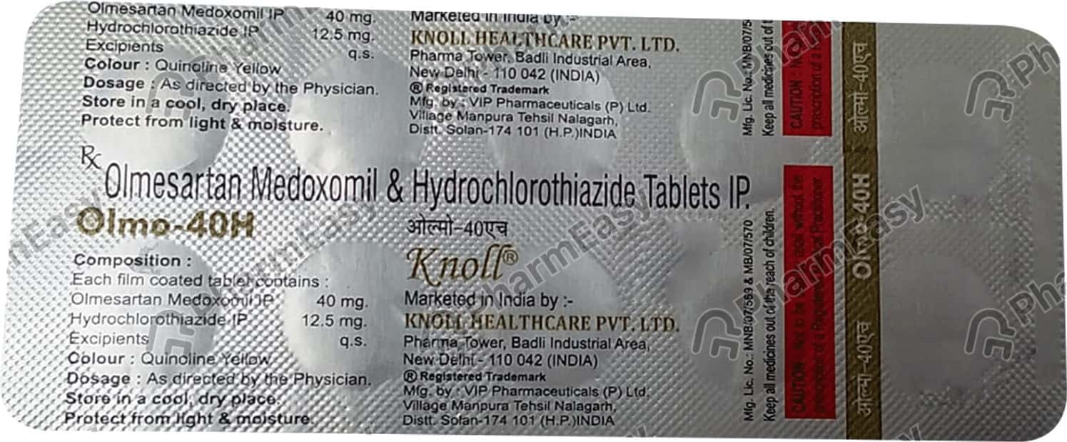 Olzox H 40mg Tablet: Uses, Side Effects, Price, Dosage & Composition ...