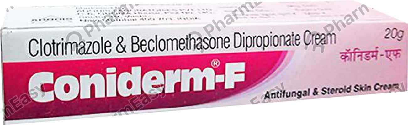 Coniderm F Tube Of 20gm Cream: Uses, Side Effects, Price & Dosage ...