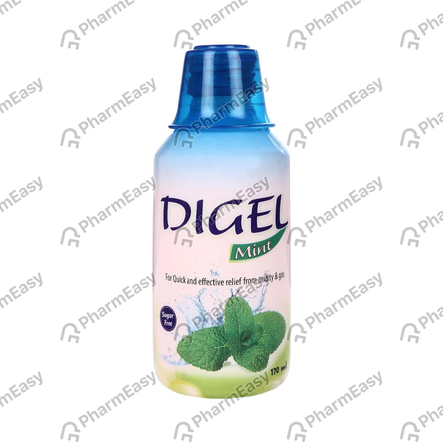 Buy Digel Mint Flavour Sugar Free Bottle Of 170ml Suspension Online at ...