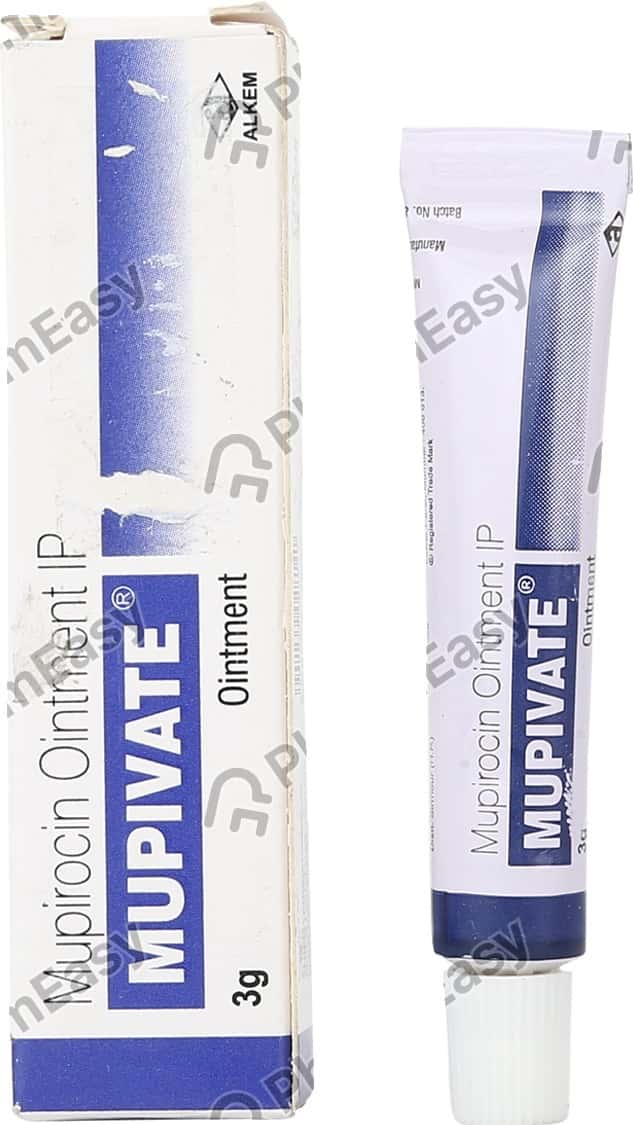 Mupivate 2 %W/W Ointment (3): Uses, Side Effects, Price & Dosage ...