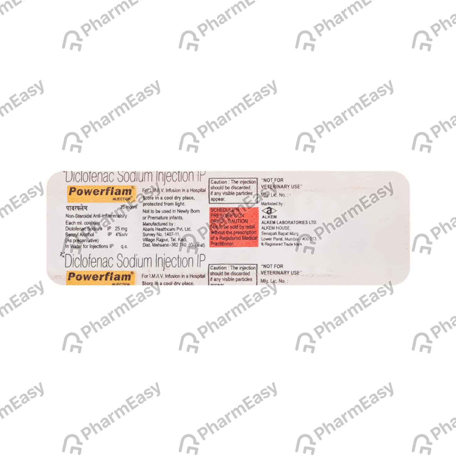 Powerflam 25 MG Injection (3): Uses, Side Effects, Price & Dosage ...