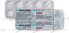 Ascazin Tablet: Uses, Side-effects, Price, Dosage & More Info - PharmEasy