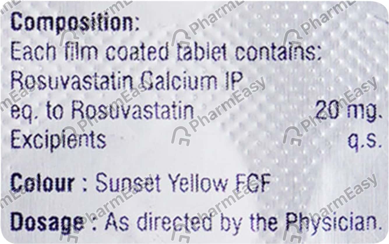 Rozutin 20 MG Tablet (10): Uses, Side Effects, Price & Dosage | PharmEasy