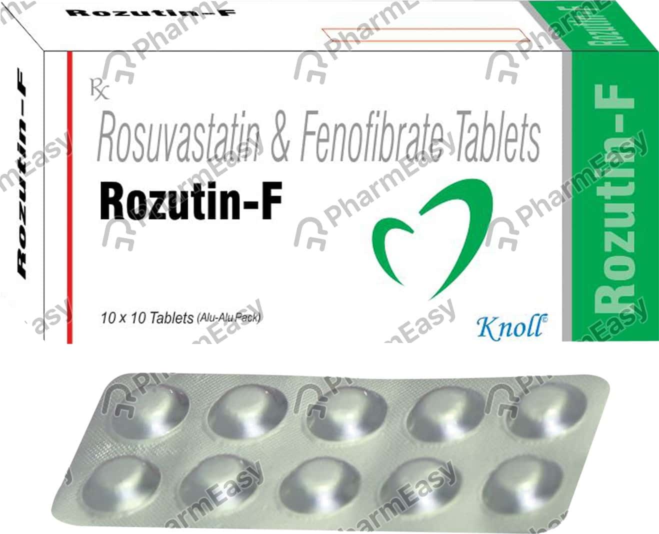 Rozutin F Strip Of 10 Tablets: Uses, Side Effects, Price & Dosage ...
