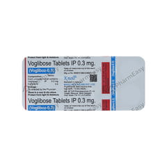 Vogliboz 0.3 MG Tablet (10) - Uses, Side Effects, Dosage, Composition & Price | PharmEasy
