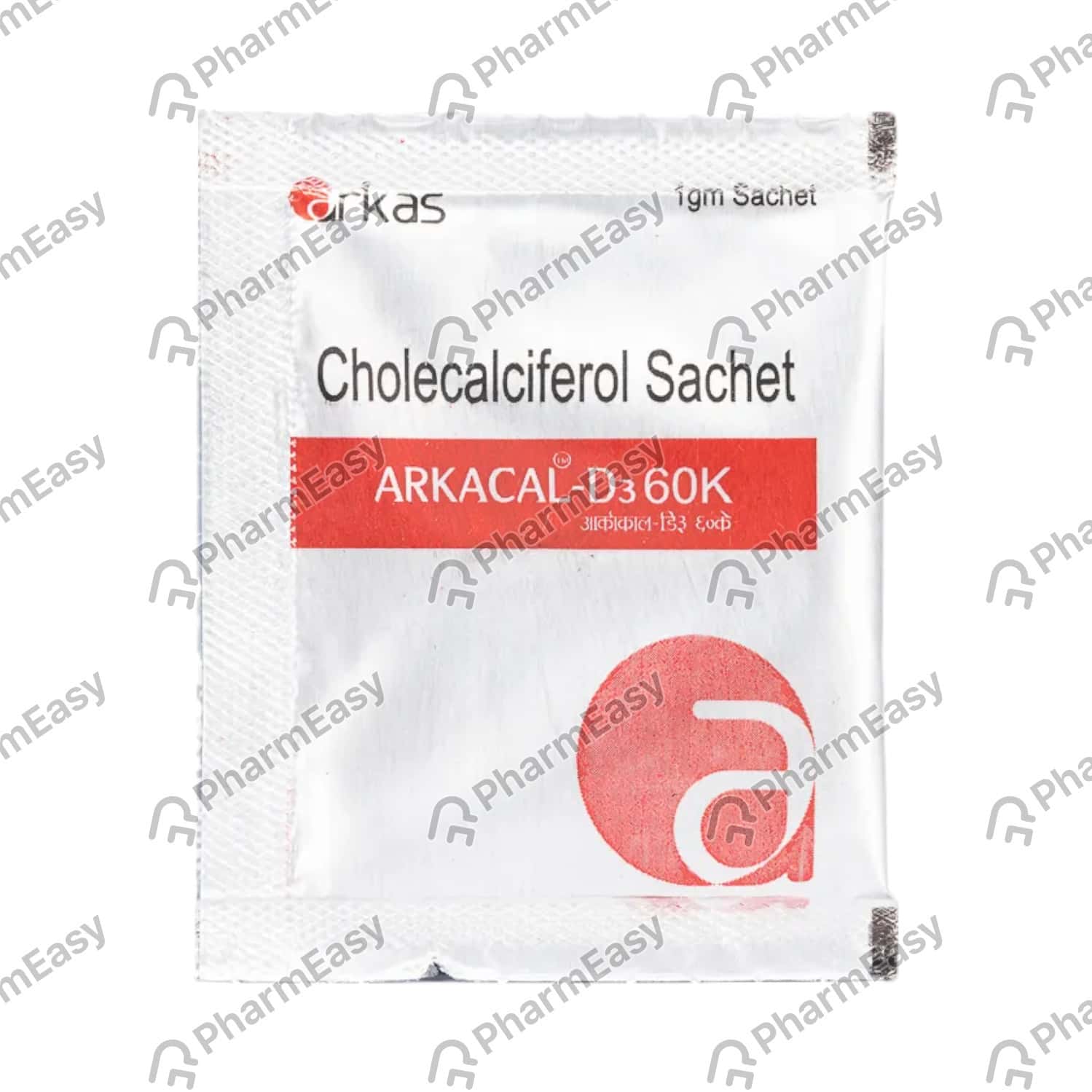 Arkacal D3 60000 IU Granules (1): Uses, Side Effects, Price & Dosage ...