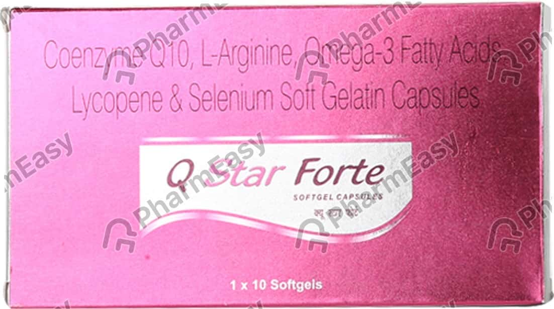 Buy Q Star Forte Capsule Online at Flat 15% OFF | PharmEasy