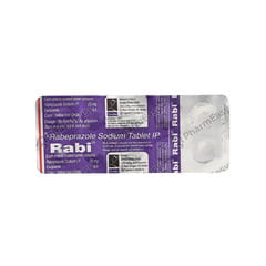 Rabi 20 MG Tablet (10) - Uses, Side Effects, Dosage, Composition ...