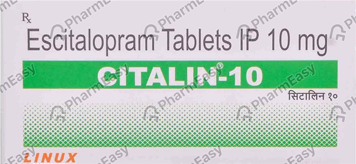 Citalin 10 MG Tablet (10): Uses, Side Effects, Price & Dosage | PharmEasy