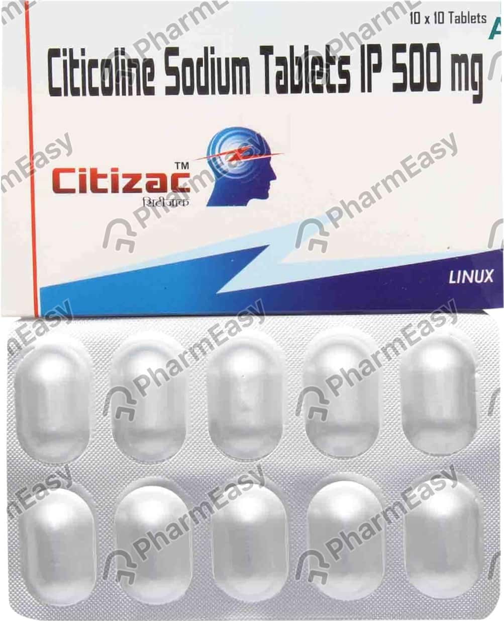 Citizac 500 MG Tablet (10): Uses, Side Effects, Price & Dosage | PharmEasy
