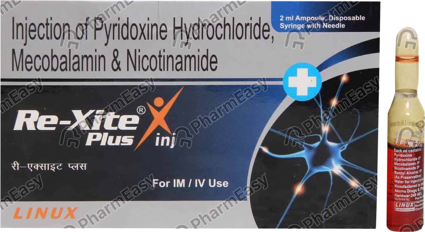 Rexite Plus Ampoule Of 2ml Injection: Uses, Side Effects, Price ...