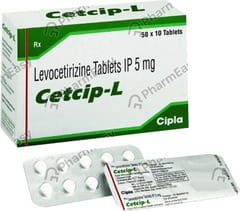 Cetcip-L Tablet: Uses, Side-effects, Price, Dosage & More Info - PharmEasy