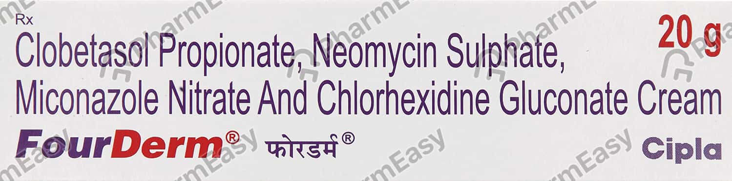 Fourderm Cream: Uses, Side-effects, Price, Dosage & More Info - PharmEasy