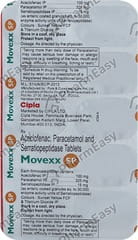 Movexx SP Tablet: Uses, Side-effects, Price, Dosage & More Info - PharmEasy