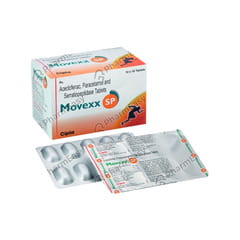 Movexx Sp Tablet - Uses, Side Effects, Dosage, Composition & Price ...