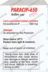 Paracip 650 Tablet: Uses, Side-effects, Price, Dosage & More Info ...