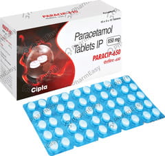 Paracip 650 MG Tablet (10): Uses, Side Effects, Price & Dosage | PharmEasy