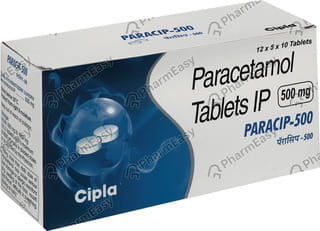 Paracip 500 MG Tablet (10): Uses, Side Effects, Price, Dosage ...