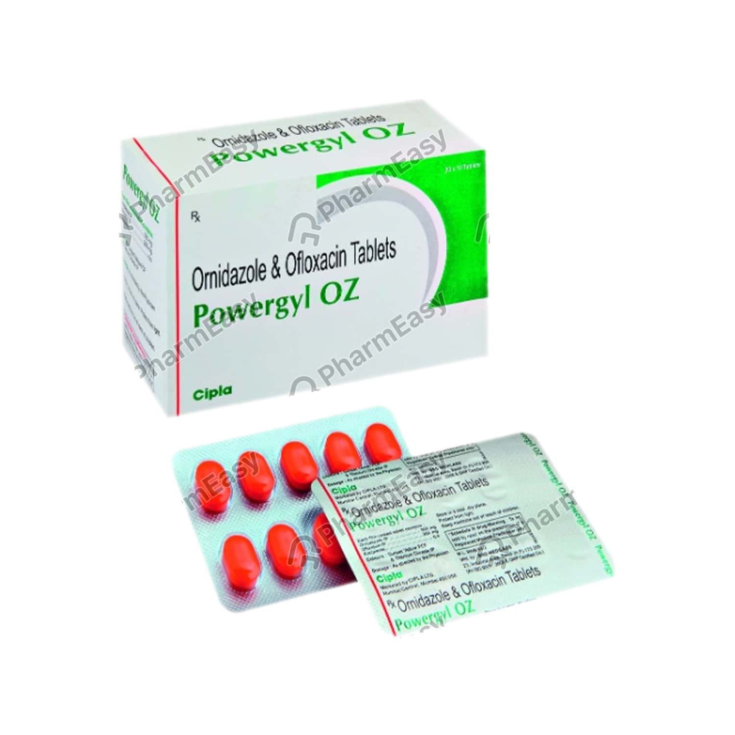 Powergyl Oz Tablet 10'S: Uses, Side Effects, Price, Dosage ...