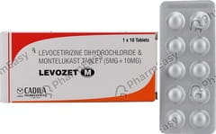 Levozet M Tablet: Uses, Side-effects, Price, Dosage & More Info - PharmEasy