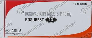 Rosubest 10 MG Tablet (10): Uses, Side Effects, Price, Dosage ...