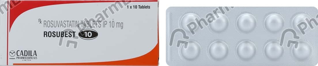 Rosubest 10 MG Tablet (10): Uses, Side Effects, Price, Dosage ...