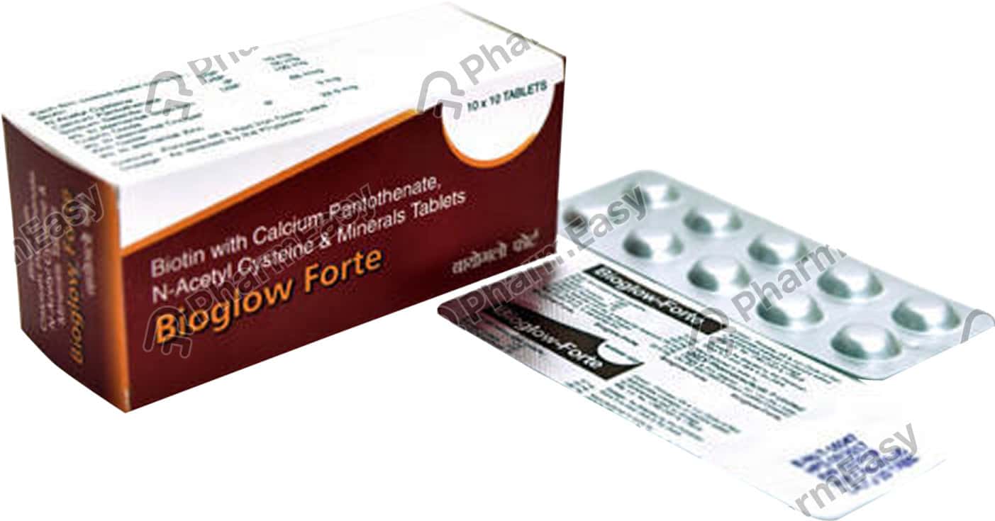 Buy Bioglow Forte Tablet Online & Save Up to 24% at PharmEasy