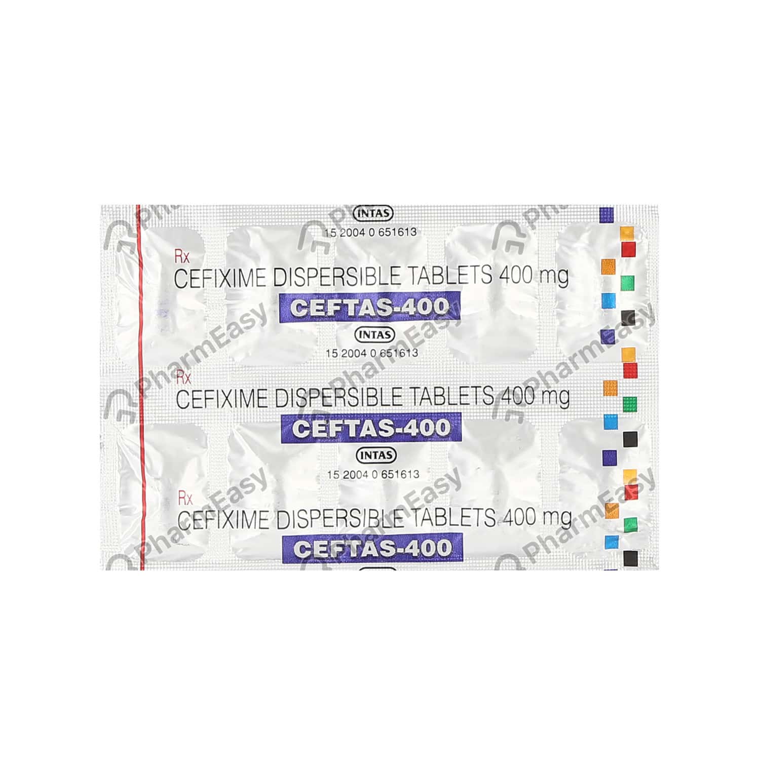 Ceftas 400 MG Tablet (10) - Uses, Side Effects, Dosage, Composition ...