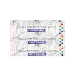 Ceftas 400 MG Tablet (10) - Uses, Side Effects, Dosage, Composition ...